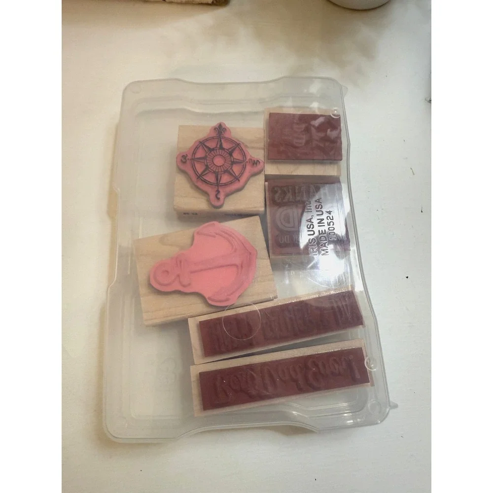 Stampin' Up! | Design | Stampin Up Lot 6 Stamp Sets Die Cut Rubber ...